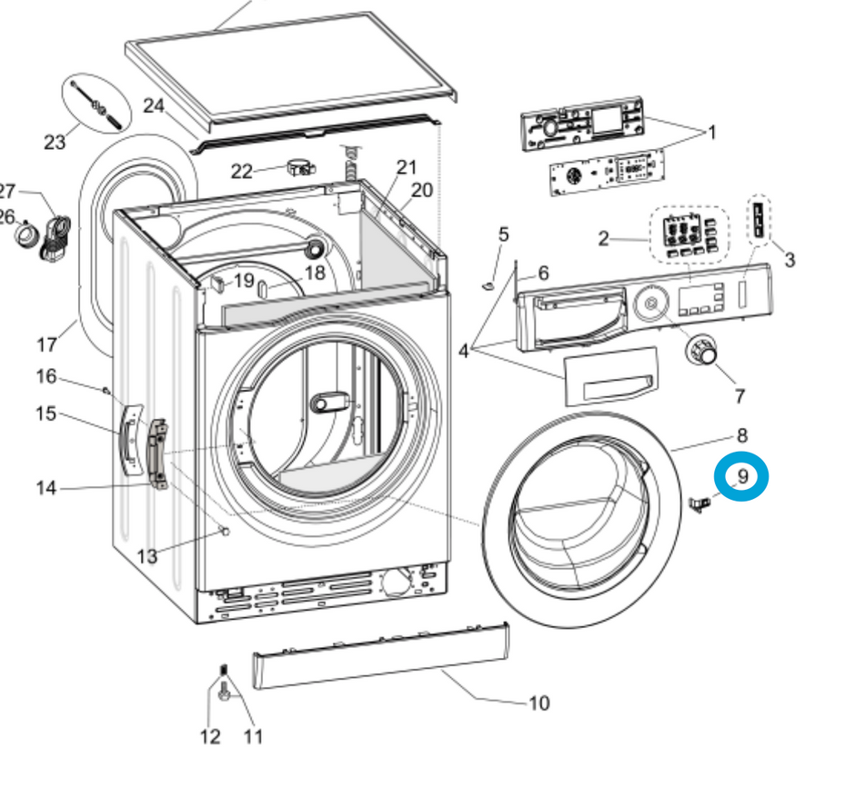 Splendide® WFL1300XD Washer Parts – Fast Shipping & OEM Quality – RV ...