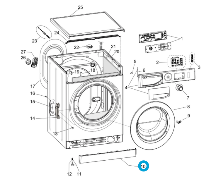 Splendide® WFL1300XD Washer Parts – Fast Shipping & OEM Quality – RV ...
