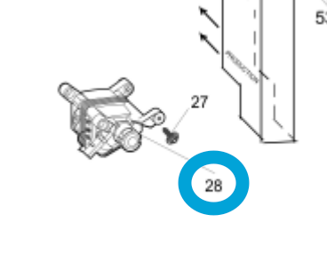 Splendide® Motor 257889 (Superseded to 513827) – WDC7100XC Washer-Dryer ...