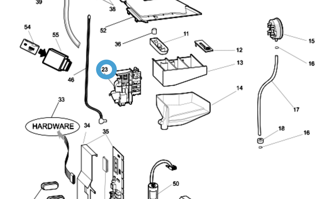Splendide® 2100XC Replacement Parts | OEM Washer-Dryer Components – RV ...